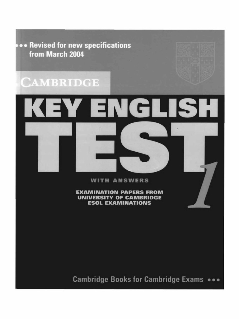 KET 1 | PDF