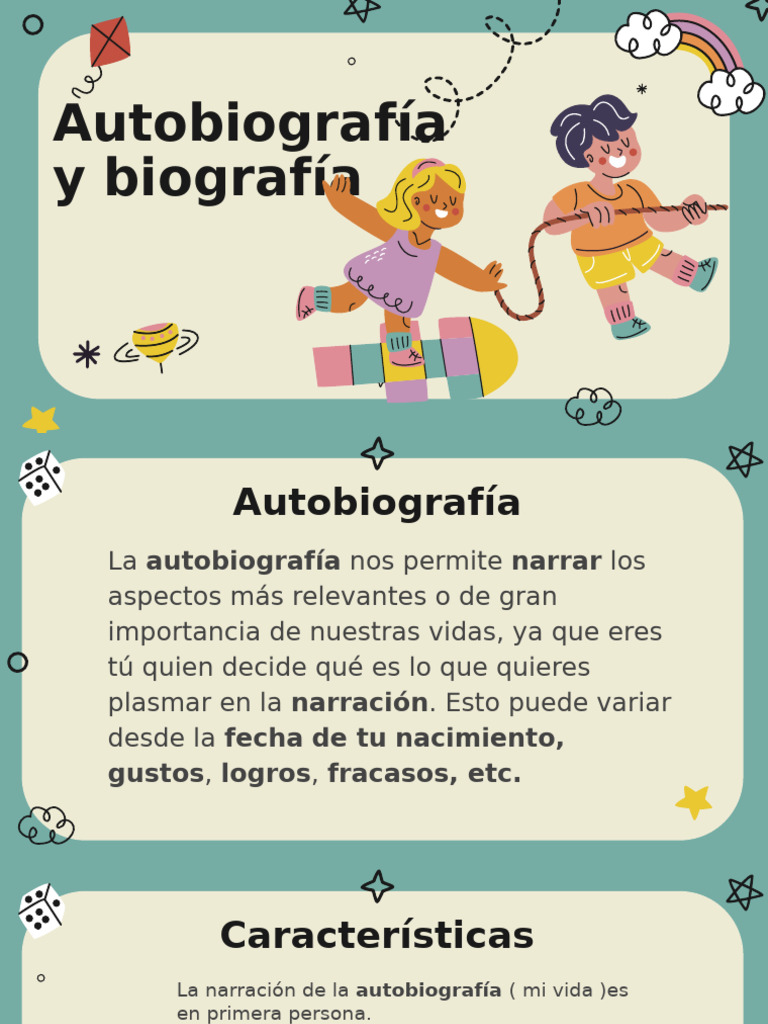 Autobiografía y Biografía | PDF