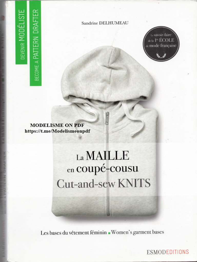 Livre Maille ESMOD MODELISME ON PDF | PDF