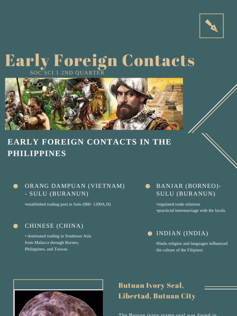 Early Foreign Contacts | PDF | Philippines | Borneo