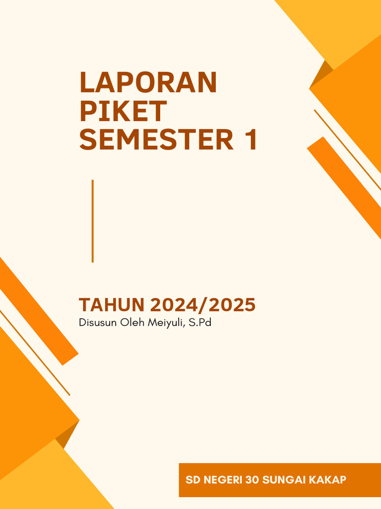 LAPORAN PIKET BU YULI Juli - Desember | PDF