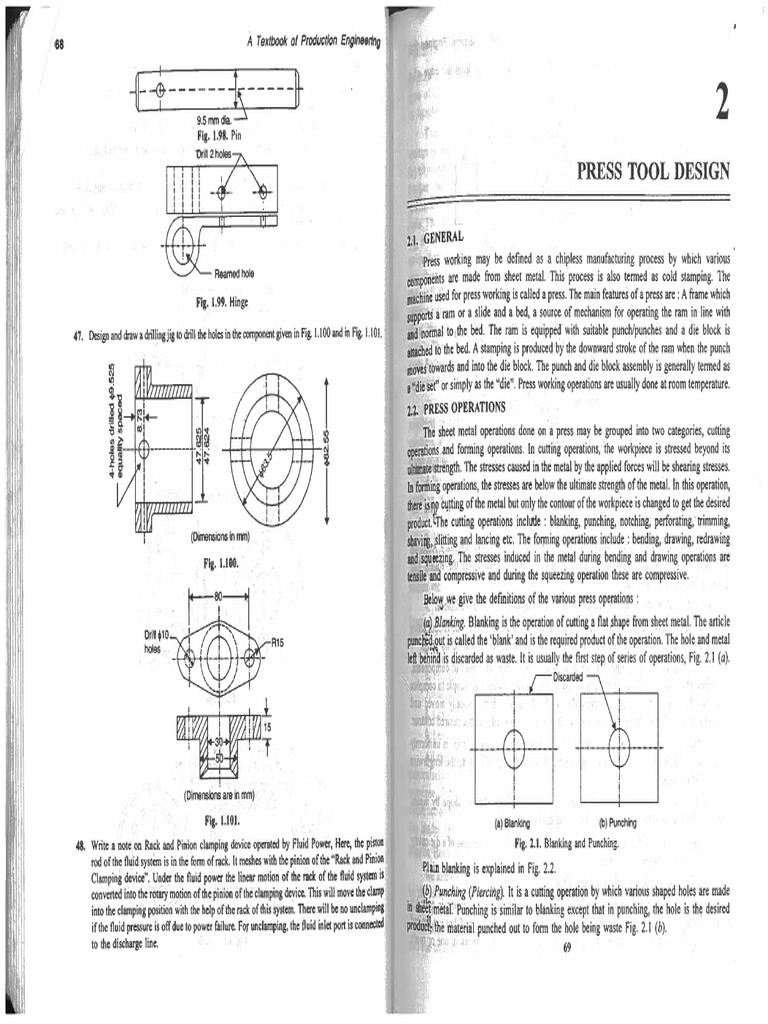 Production Engineering PC Sharma Press Tool Design | PDF