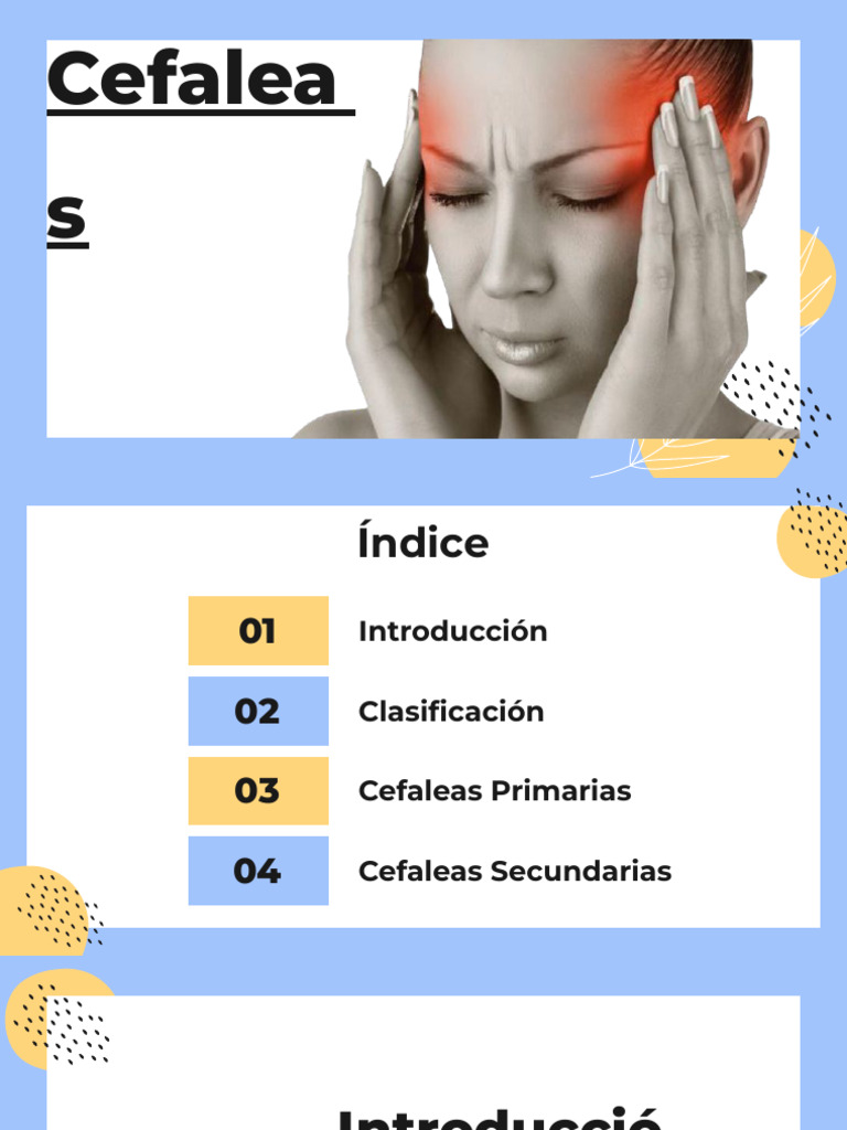 Cefaleas | PDF | Migraña | Dolor de cabeza