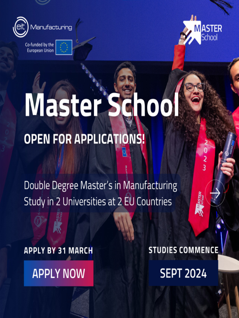 EIT Manufacturing Master School Apply Now 1708764442 | PDF