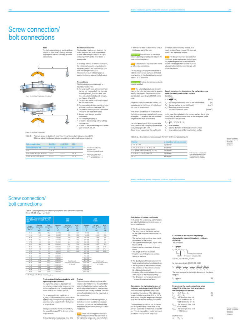 Rothe-Erde Technical Basics English | PDF | Screw | Nut (Hardware)