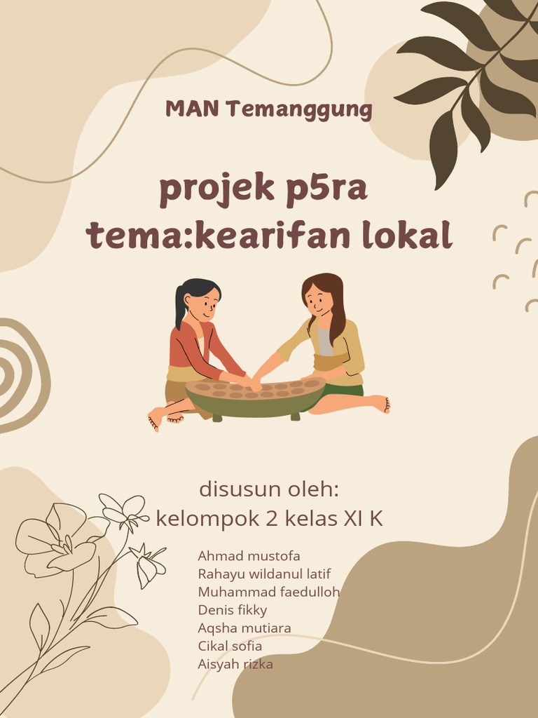 laporan p5 ra temakearifan lokal_20241030_085127_0000 | PDF