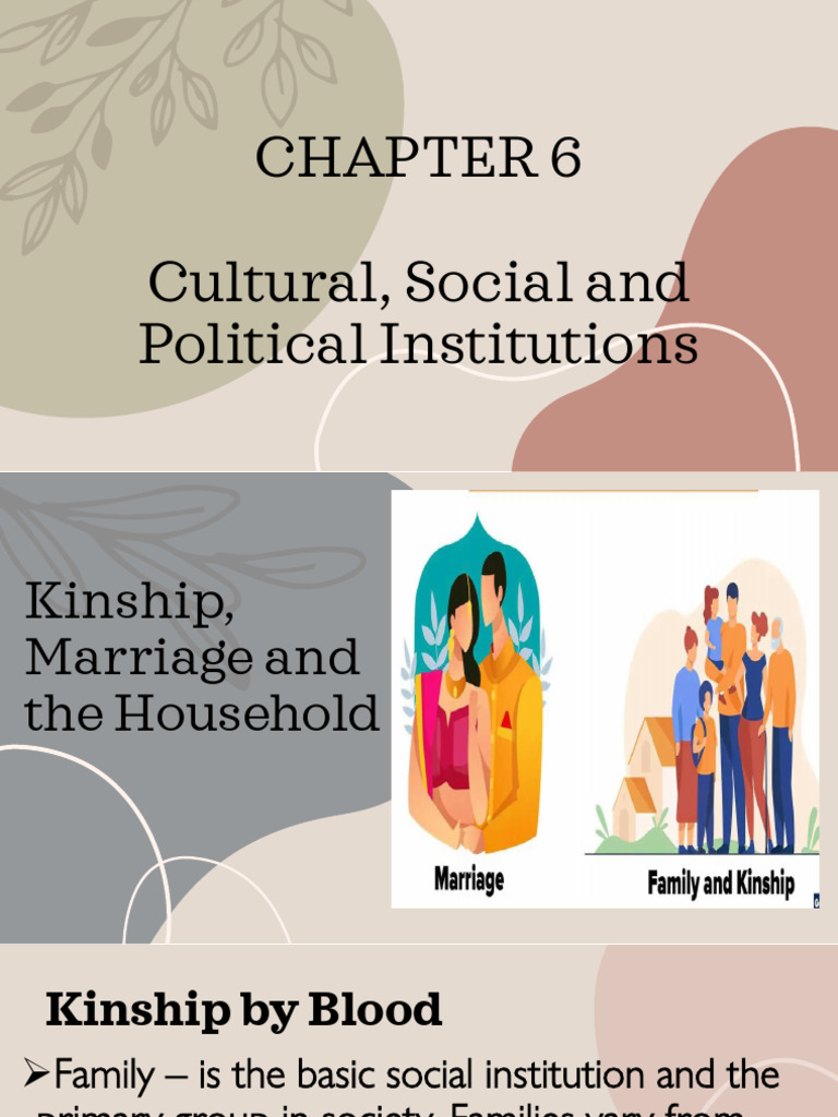 CHAPTER 6 Ucsp | PDF | Marriage | Family
