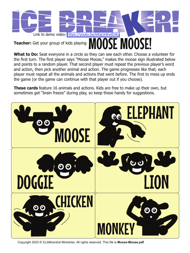 Moose Moose | PDF