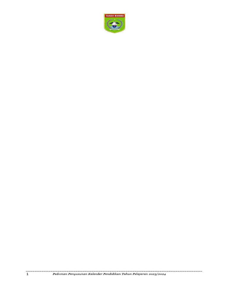 Kaldik 2023-2024 TTD Kepsek | PDF