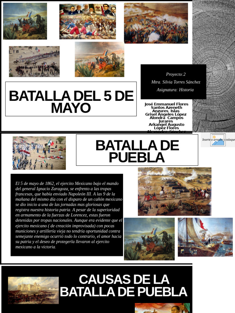 Batalla Del 5 de Mayo | PDF | Conflictos | Conflictos del segundo milenio
