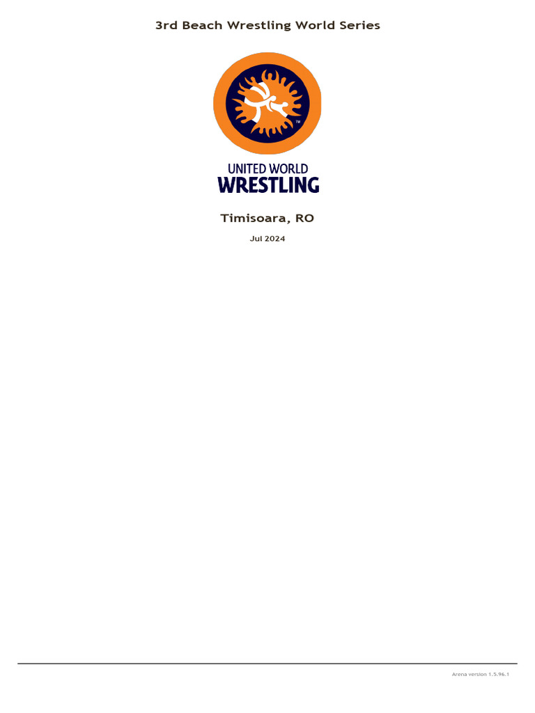 Results 07 Timisoara World Series | PDF | Team Sports | Games Of ...