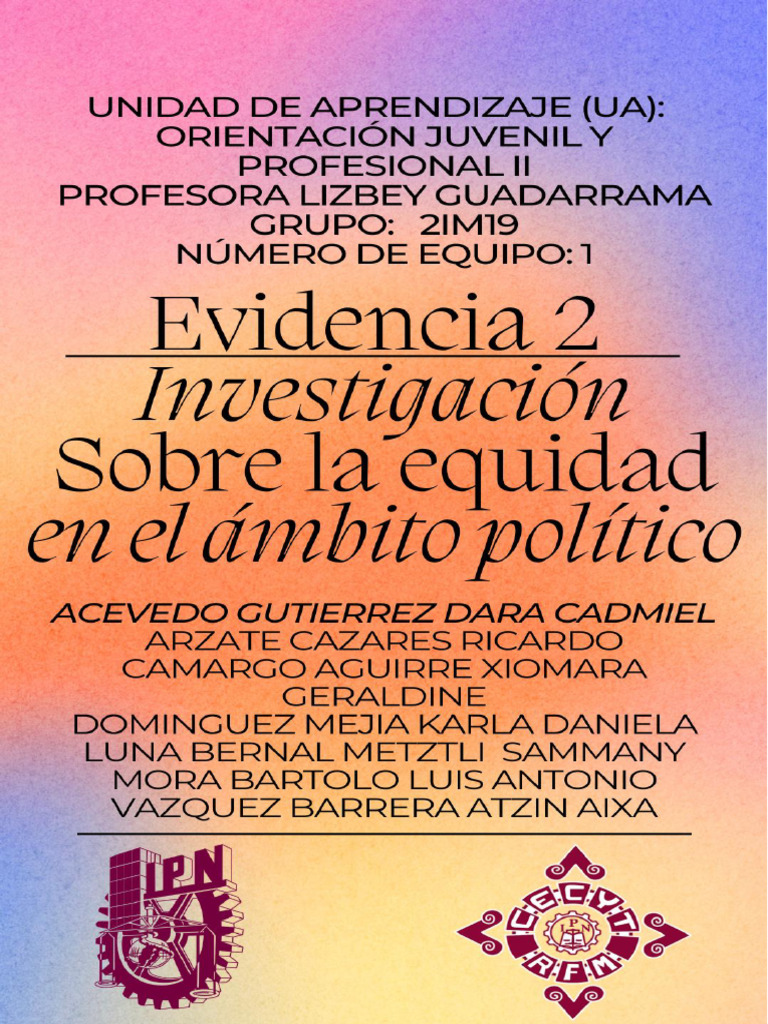 Equipo Número 1 _Evidencia2 | PDF