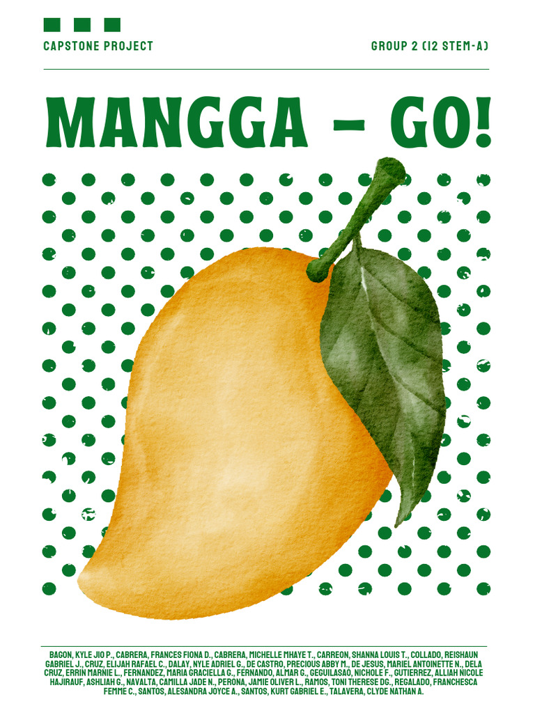 Mangga Go | PDF