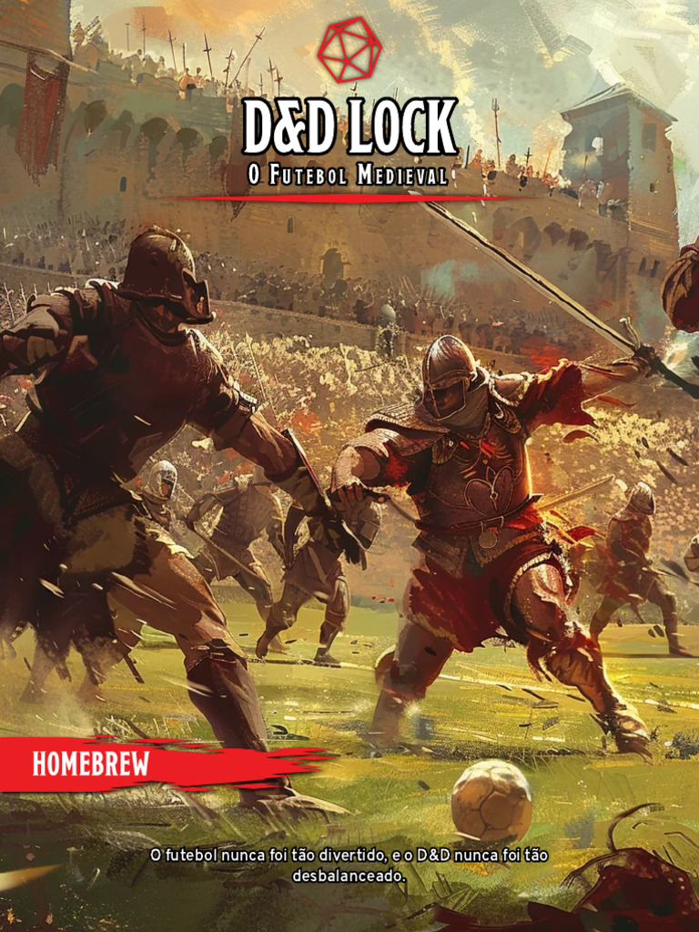D&D Lock - O Futebol Medieval | PDF | Futebol | Quociente de inteligência