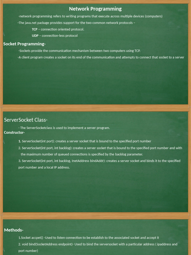 4.3 TCP-IP Implementation | PDF | Port (Computer Networking) | Network Socket