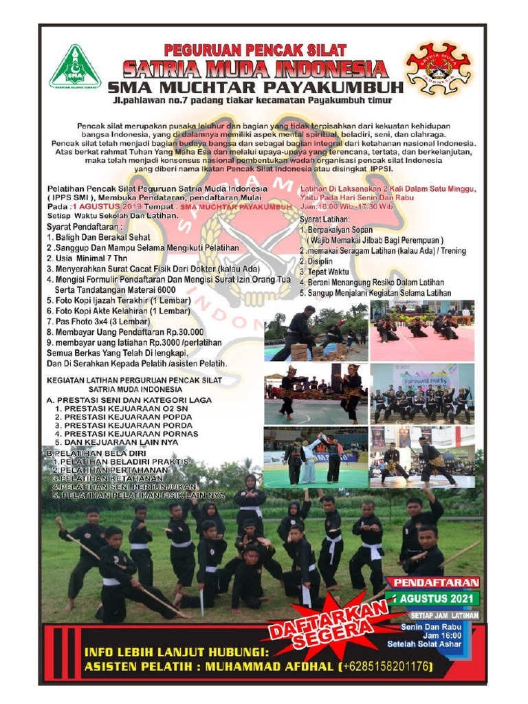 Brosur Silat | PDF