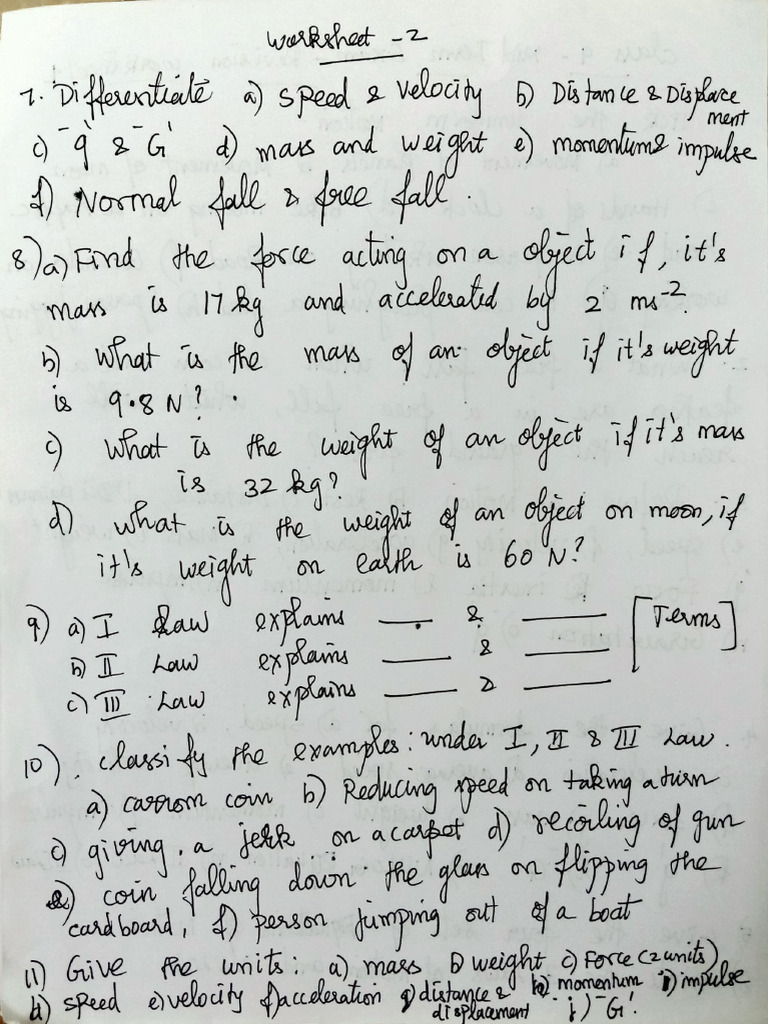 9th midterm rev ws2 | PDF