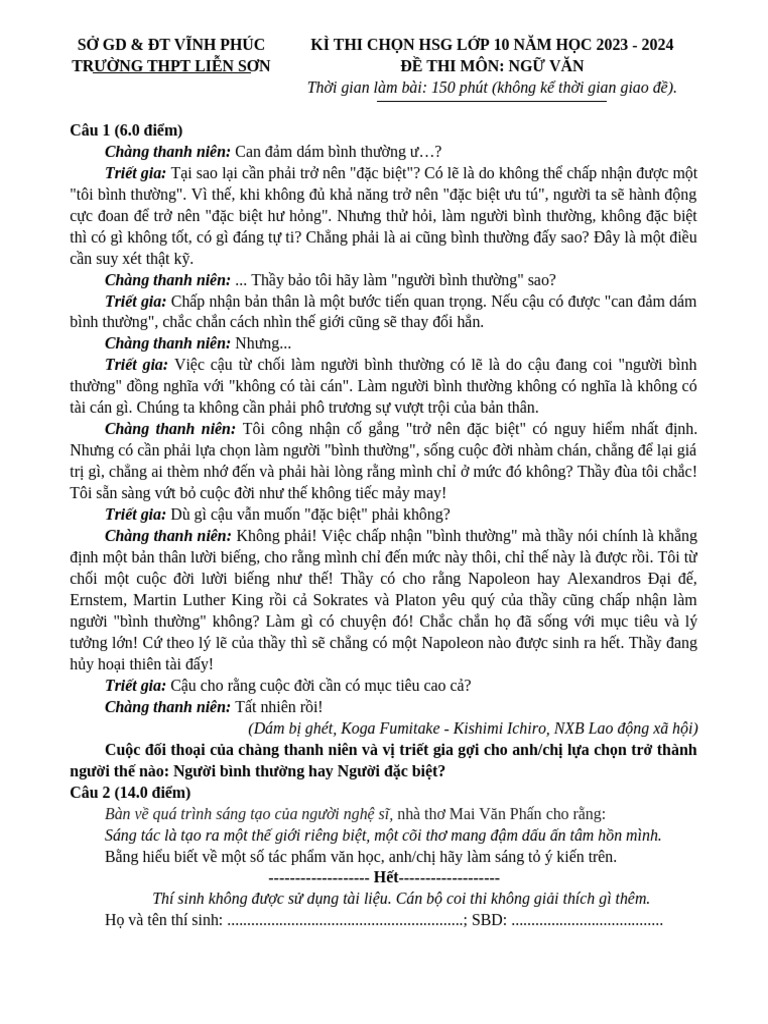 HSG10. Phong Cách Độc Đáo | PDF