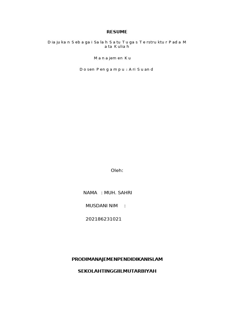 RESUME PENTING BGT ;)(1) | PDF