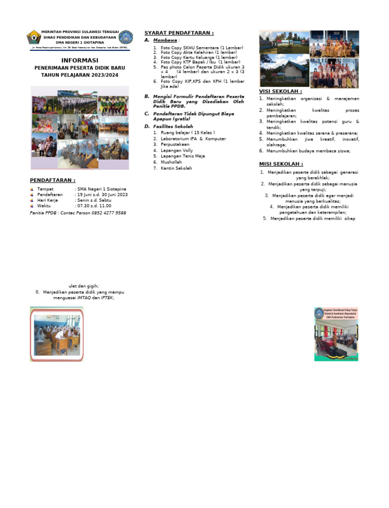 Brosur PPDB 2023_2024 | PDF