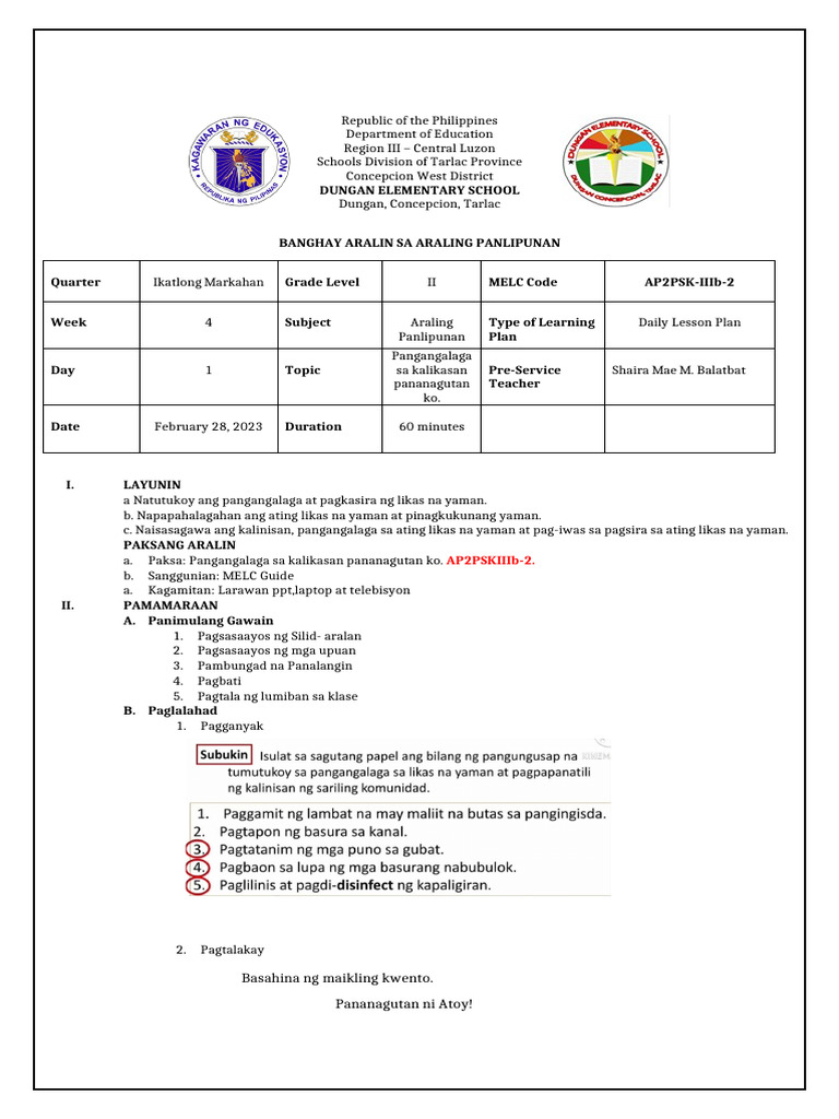 SDLP in AP Week 3 | PDF