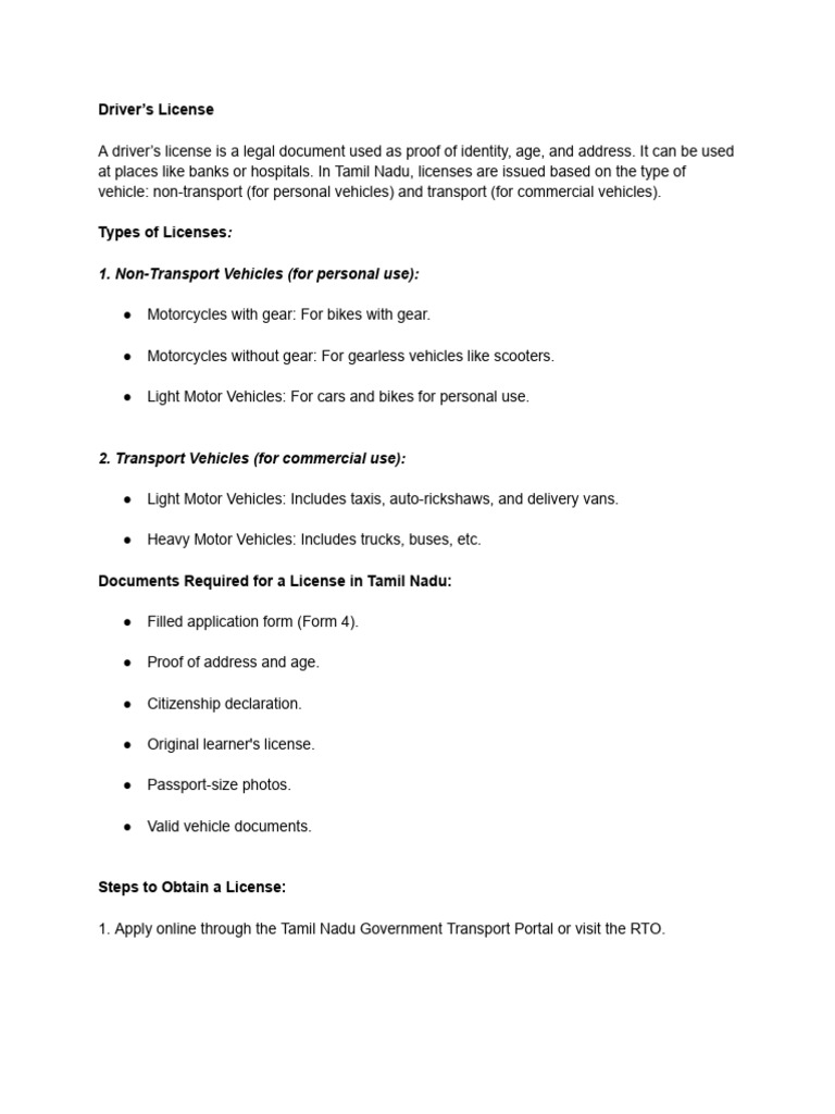 10. Driver’s License | PDF | Driver's License | Vehicles