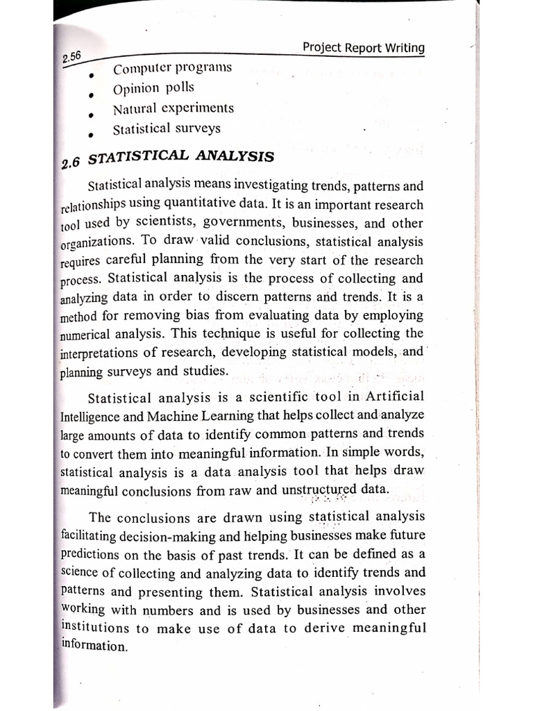 Types of STATISTICAL ANALYSIS | PDF