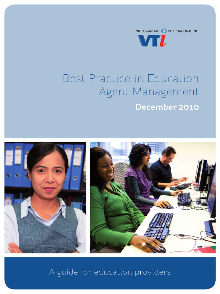 VTI Best Practice in Education Agent Management | PDF