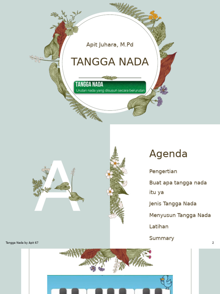 Jenis-Jenis Tangga Nada Musik | PDF | Economies | Information ...