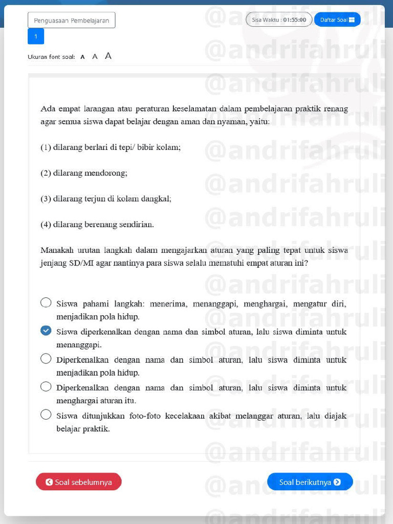 Tryout - Husni Mubaraq | PDF