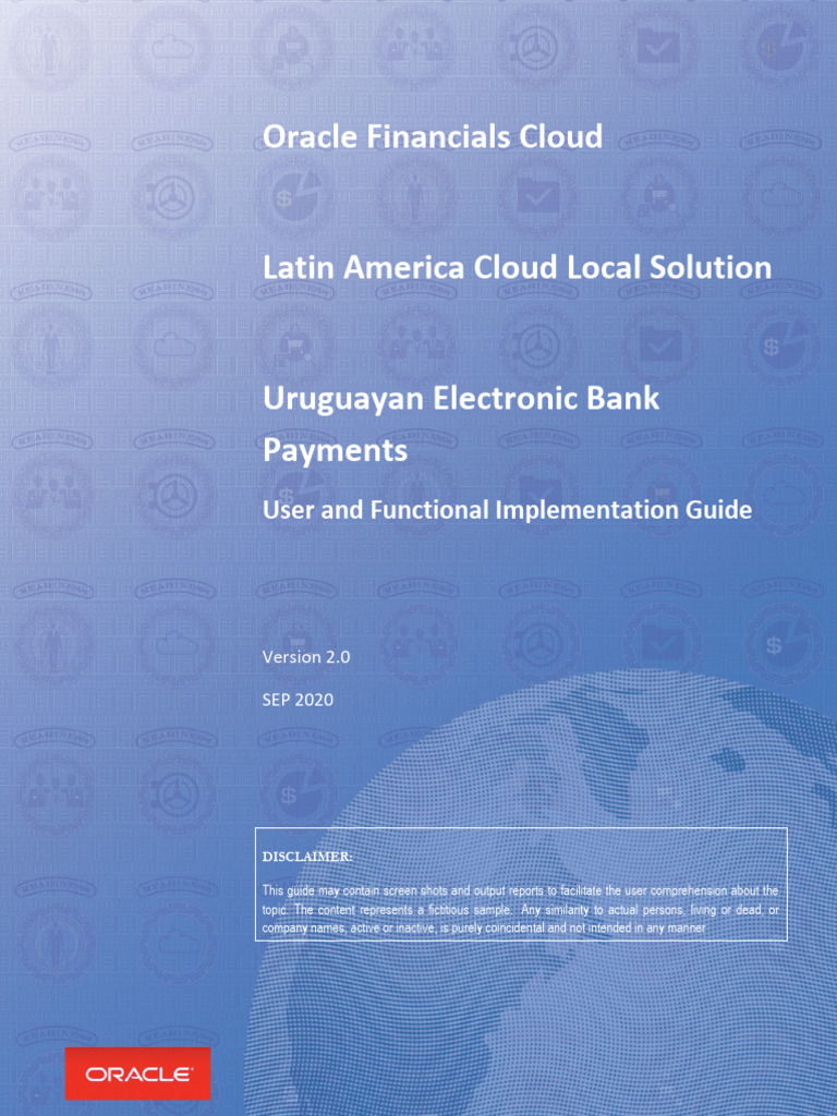 GUIDE_LACLS_UY_UFIG__EFT_BANKS | PDF | Computer File | Cloud Computing