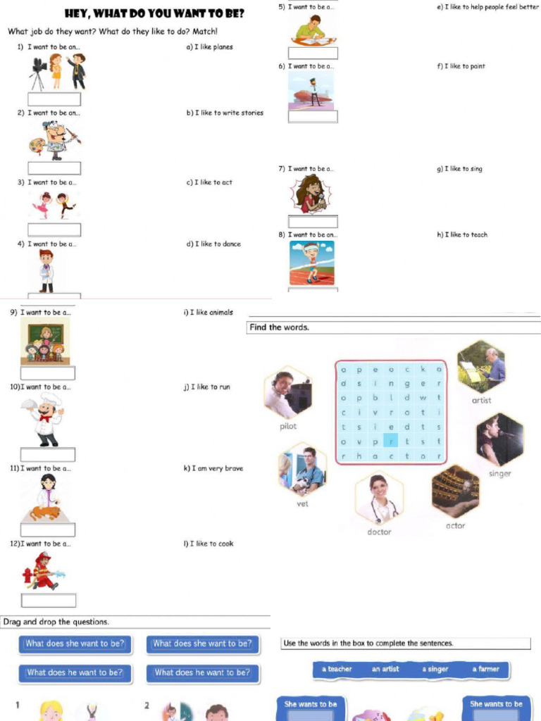 Unit 5 My Dream Job | PDF