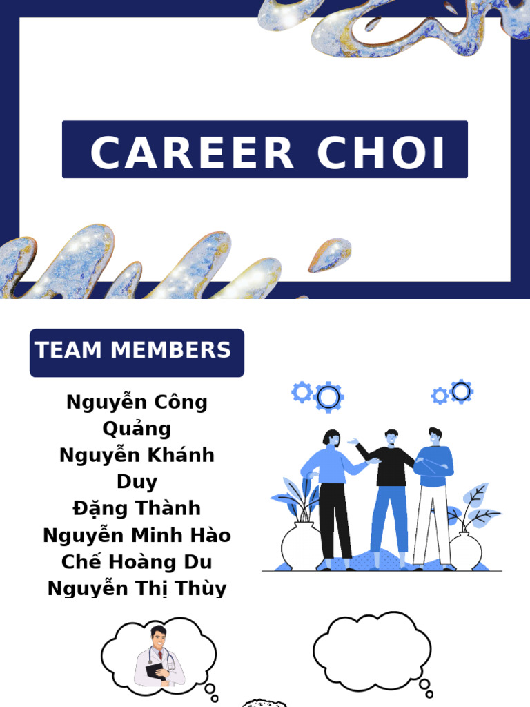 Career Choices: Interests, Skills, and Trends | PDF
