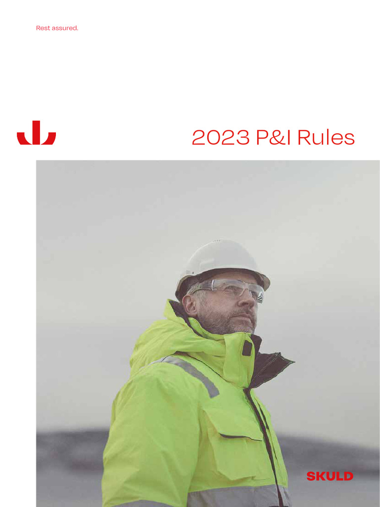 2023 Skuld P&I Rules Overview | PDF | Bill Of Lading | Insurance