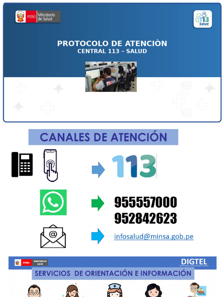 Protocolo de Atencion | PDF | Respuesta de Voz Interactiva