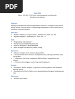 Sample CV - Fake Resume | PDF