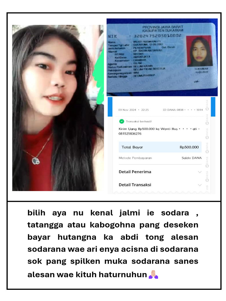 Bilih Aya Nu Kenal Jalmi Ie Sodara | PDF