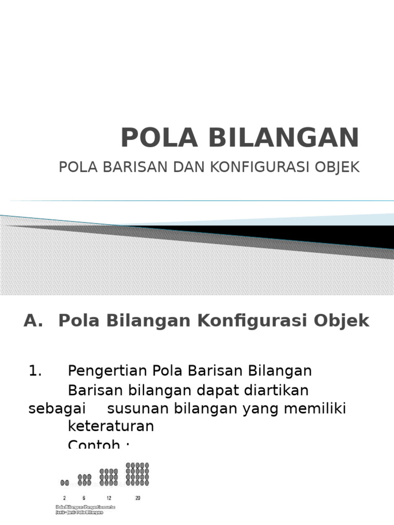 Pola Bilangan | PDF