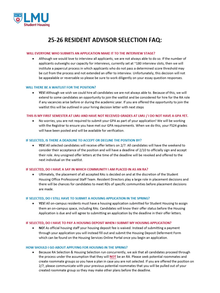 25-26_RA_SELECTION_FAQ | PDF