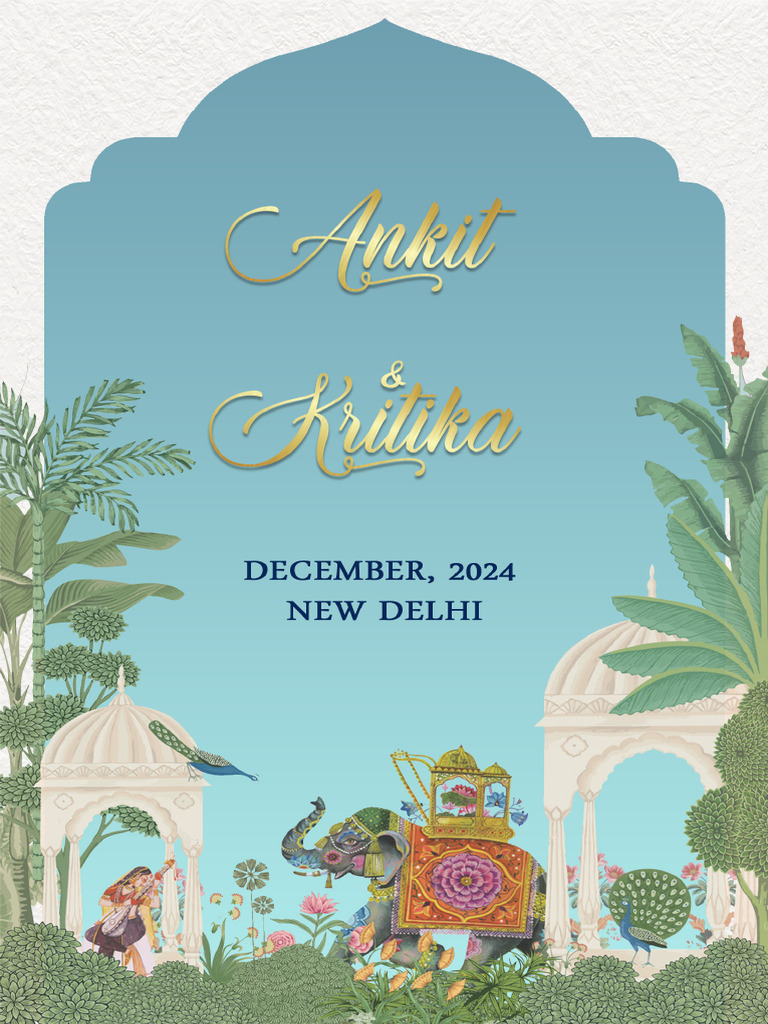 Invite Ankit & Kritika | PDF