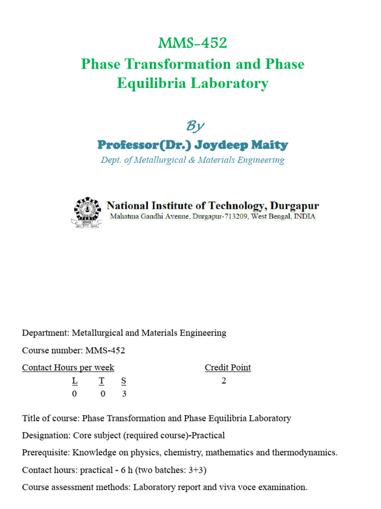 MMS 452 | PDF | Cast Iron | Metallurgy
