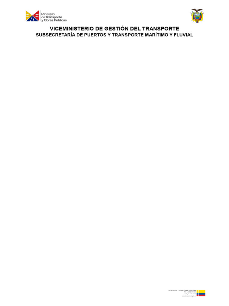 Mtop-Sptm-2018-0047-R - Armadores - 0 | PDF | Regulación | Gobierno