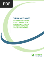 The-Equator-Principles EP4 July2020 | PDF | Risk | Project Finance