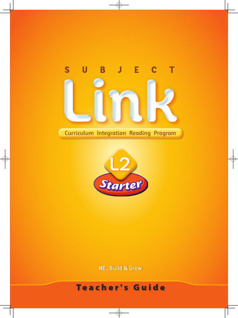 Subject Link Starter 2 - Teacher's Guide | PDF | Reading Comprehension | Question