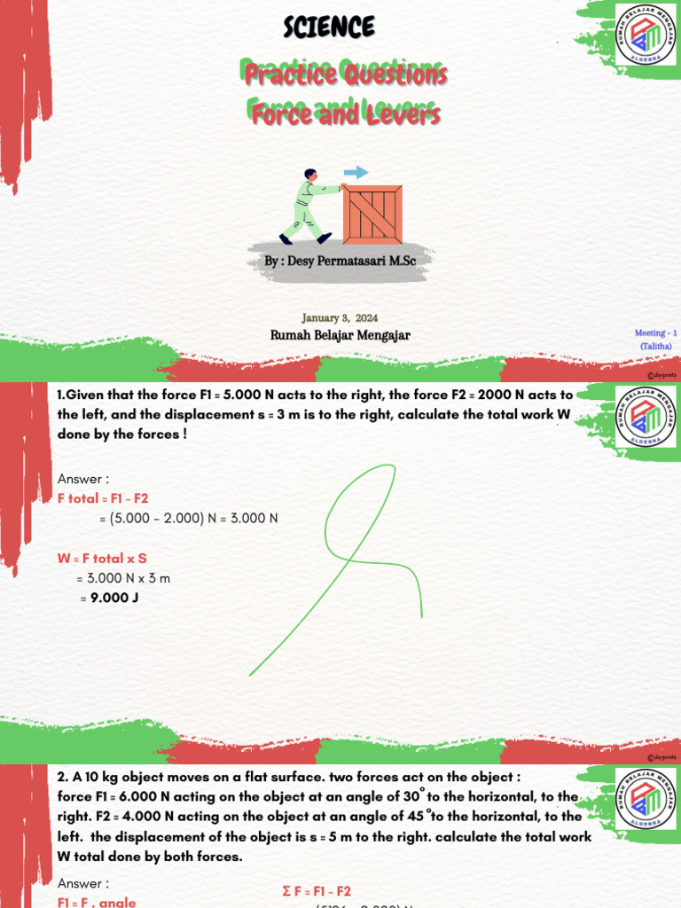 talitha 1 | PDF | Force | Physical Quantities