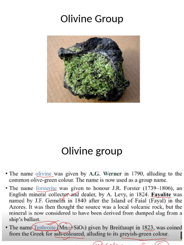Olivine Group | PDF