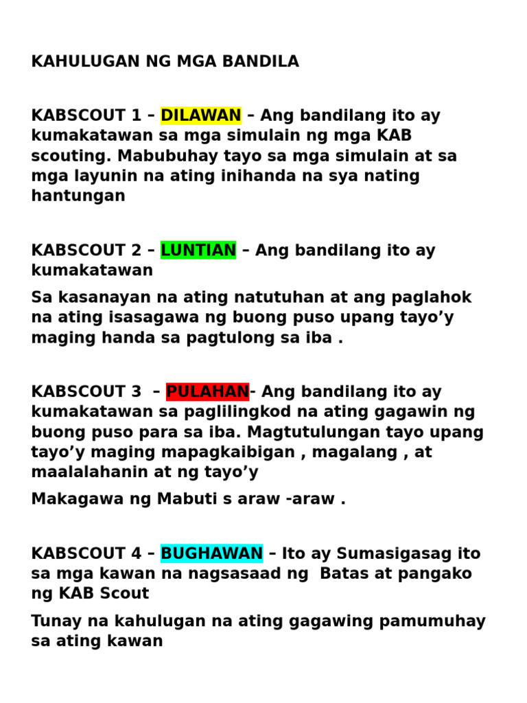 Color Flag | PDF