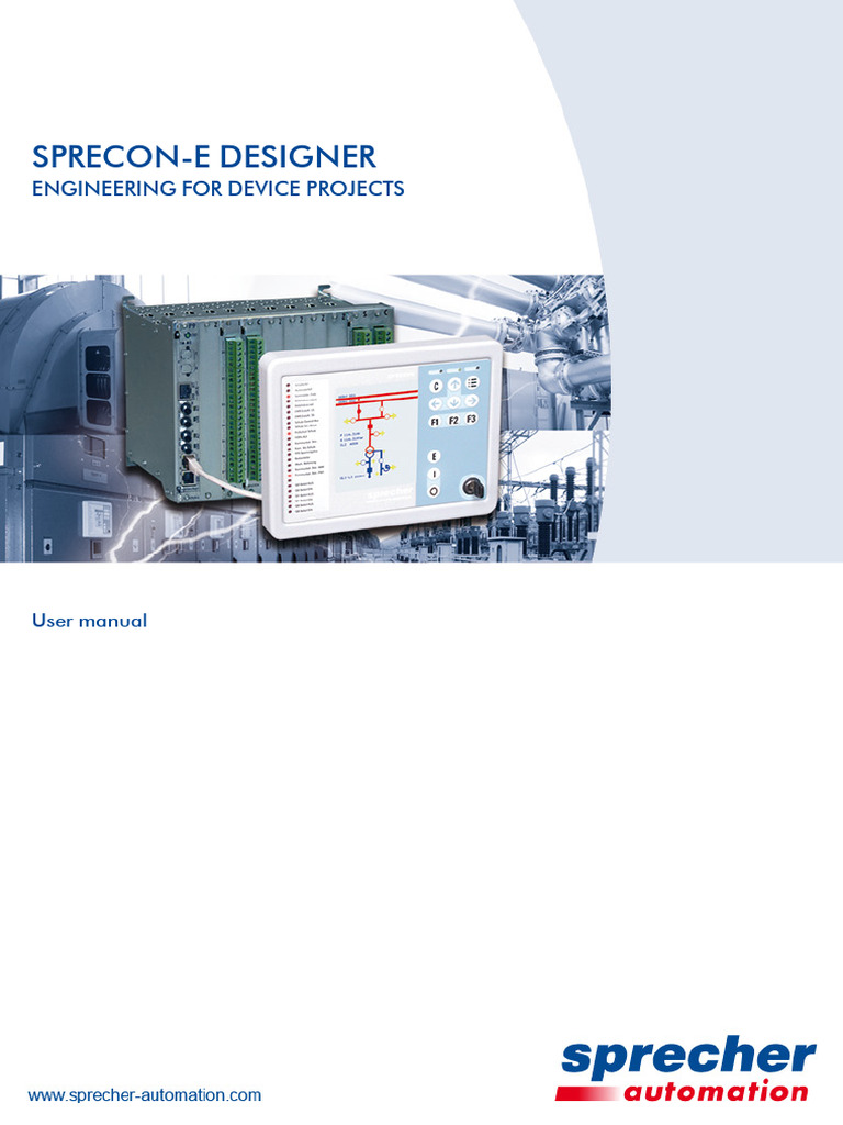94.2.912.21en_A_SPRECON-E Designer Device project | PDF | Databases ...