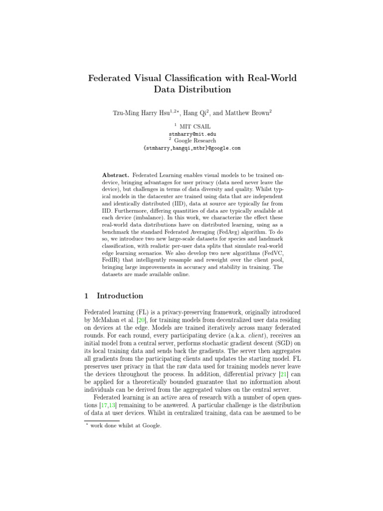 2003.08082 | PDF | Statistical Theory | Applied Mathematics