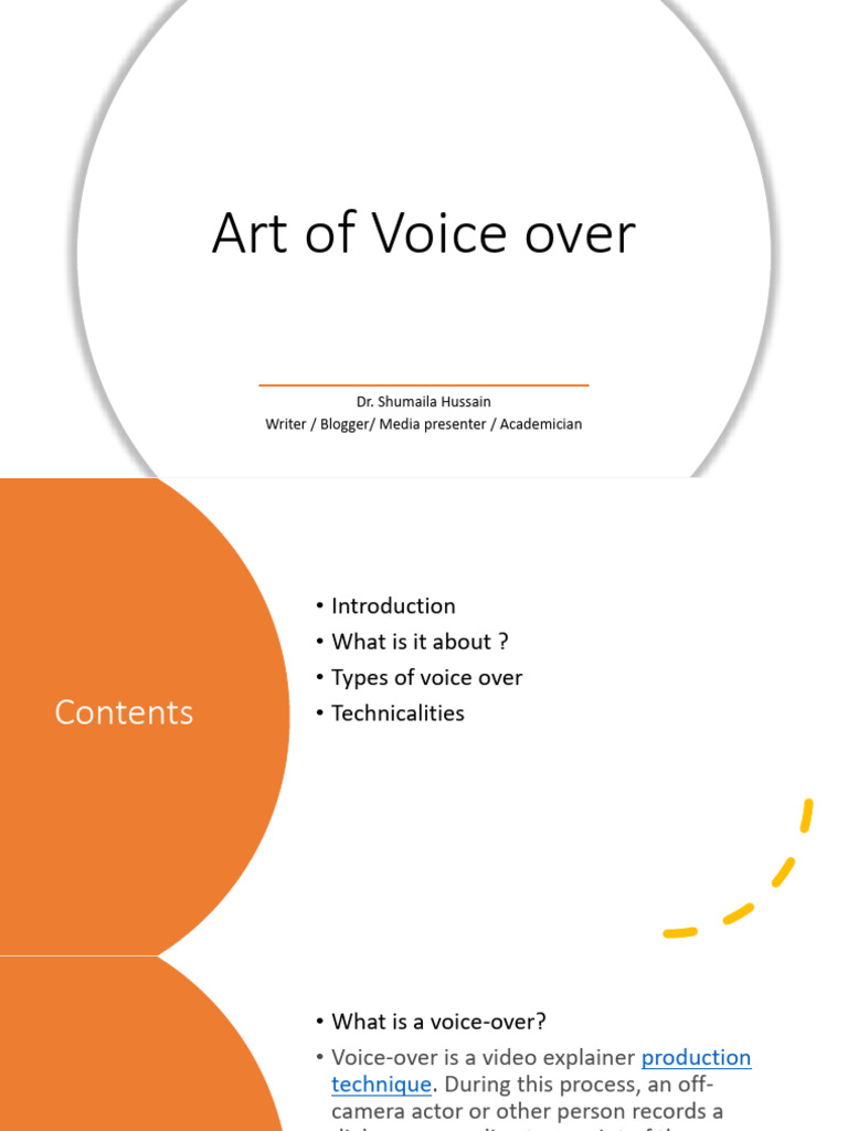 Art of Voice over pdf | PDF | Voice Over